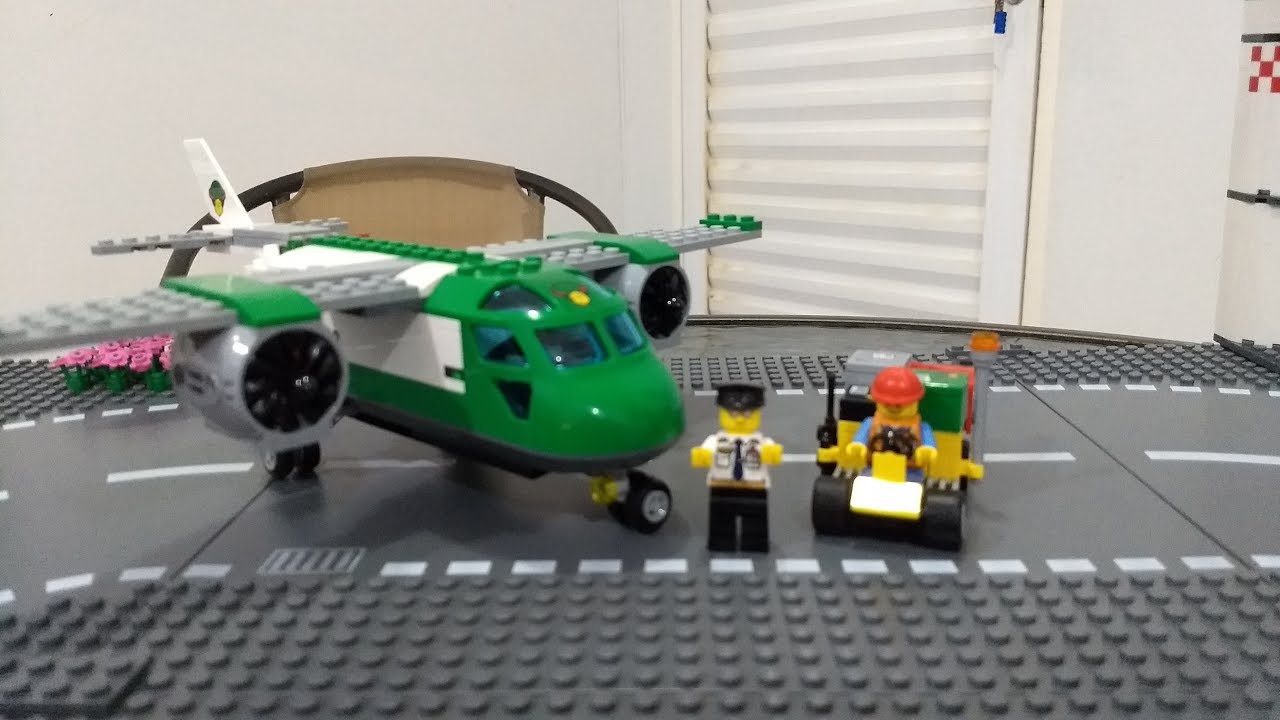 LEGO City 60101 - Avião de Cargas do Aeroporto (Airport Cargo Plane ...