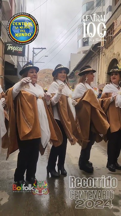 Recorrido, Morenada Central Oruro 💙💛 🇧🇴 1924 a 2024 🇧🇴 100 años de vida Institucional. - YouTube