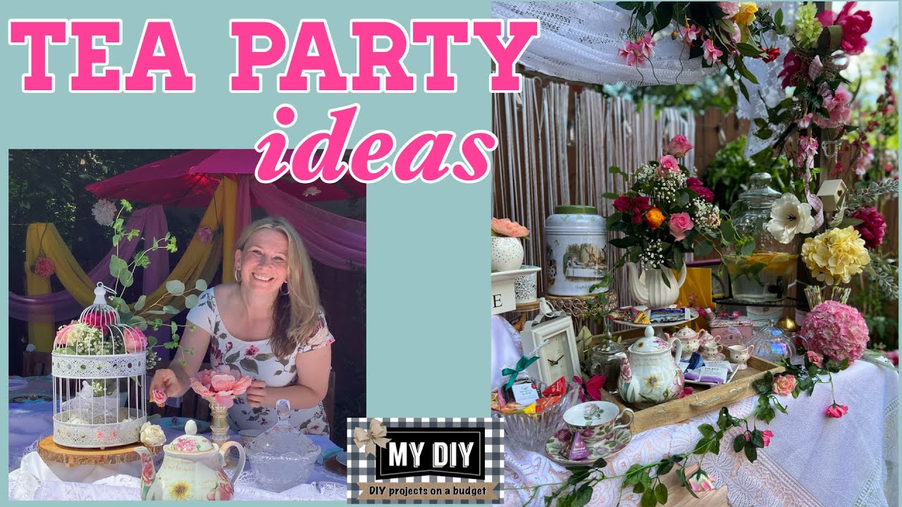 Garden Tea Party | Backyard Party | Tea Party Ideas | Sweet 16 Party ...