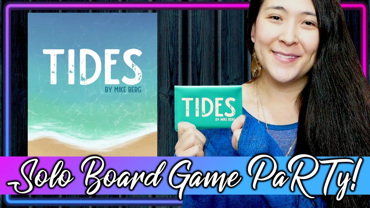 Tides 🐚 | Solo Board Game PaRTy!!! (Playthrough and Review/ Tutorial, yup!) 🎉 - YouTube