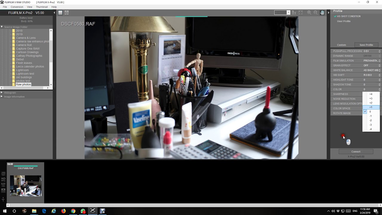 Fujifilm X Studio photo editing - YouTube