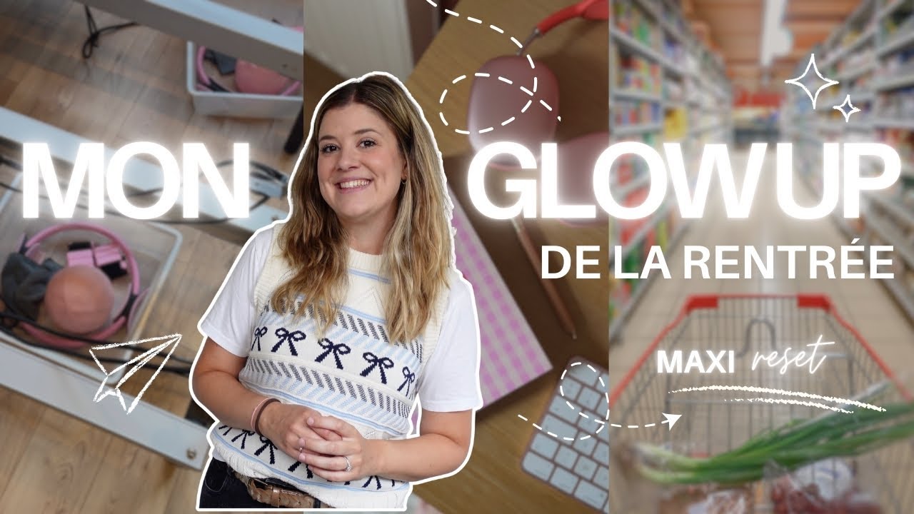 MON GLOW UP DE LA RENTRÉE - YouTube