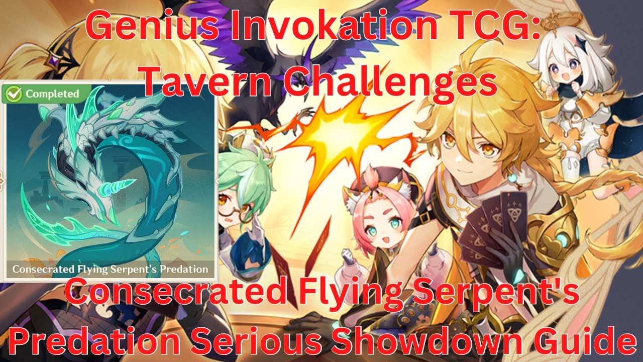 Tavern Challenges: Consecrated Flying Serpent's Predation Serious ...