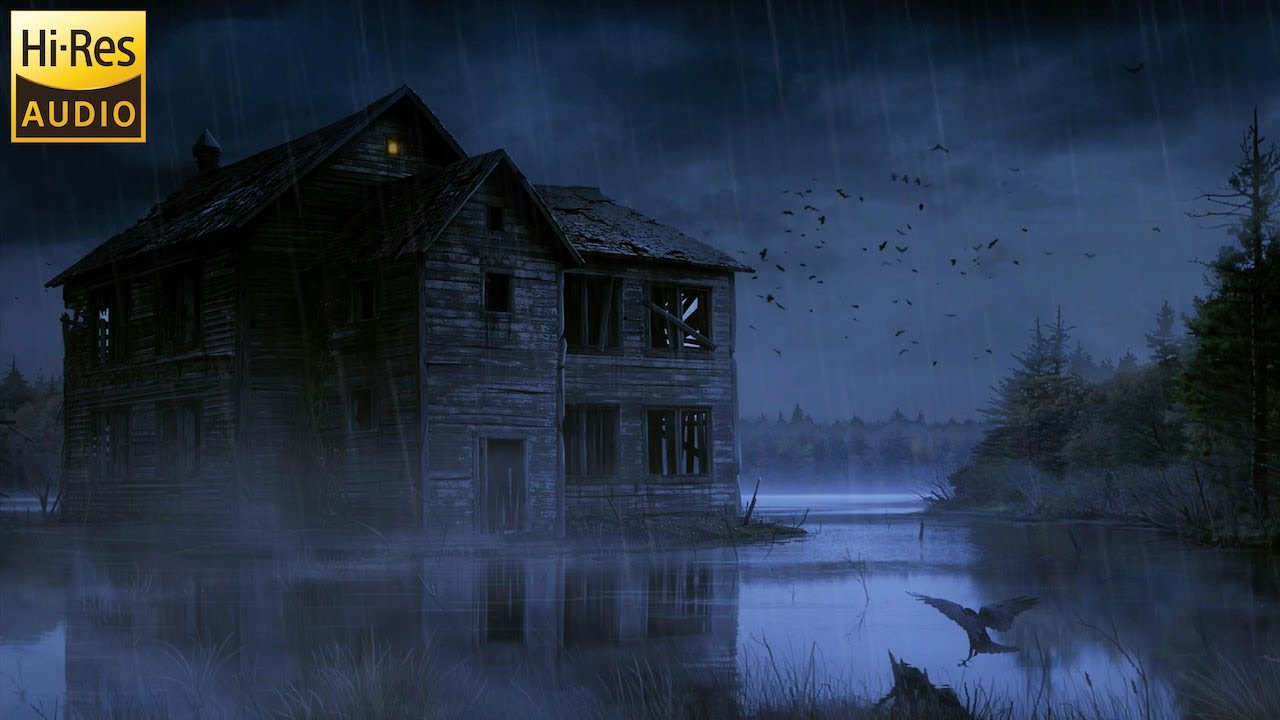 Scary House Ambience - Wind, Rain & Creepy Sounds - YouTube
