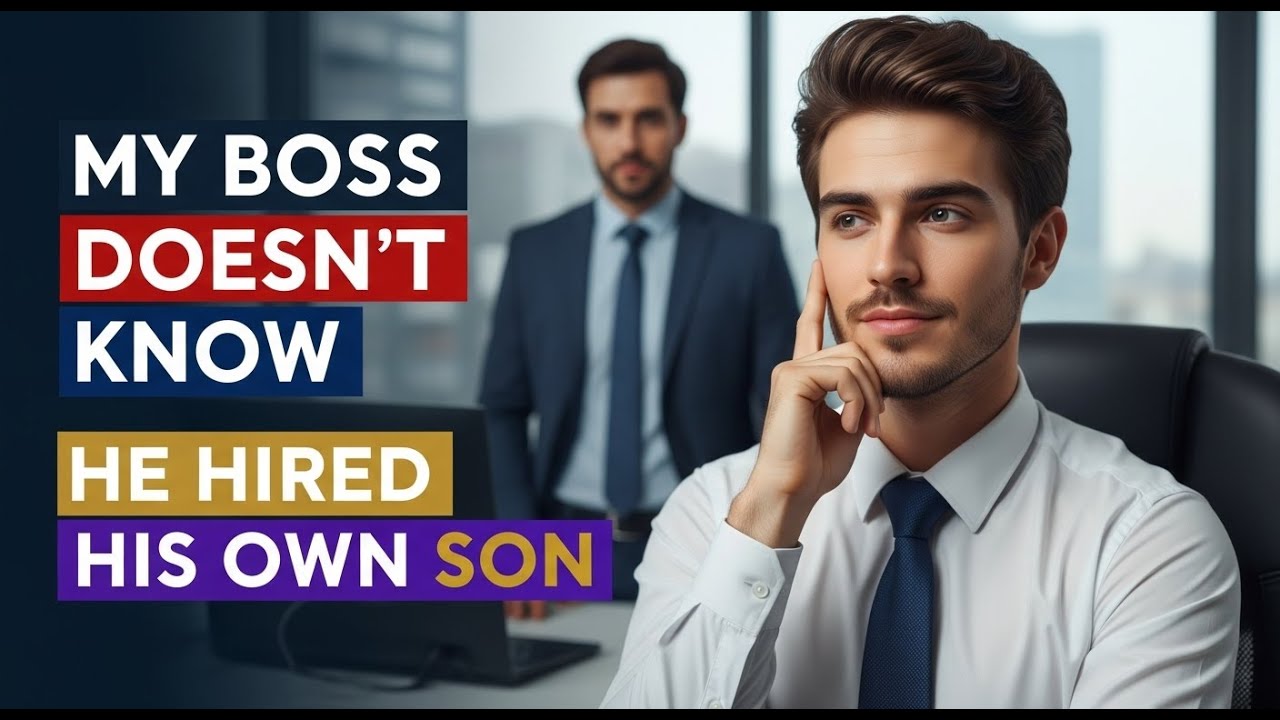 My Boss Doesn't Know He Hired His Own Son 💼🤐 - YouTube