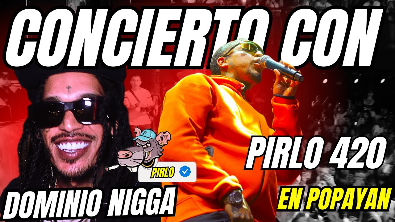 PIRLO 420 con Ele A el DOMINIO EN Popayán | ASI FUE EL CONCIERTO ! CALI ...