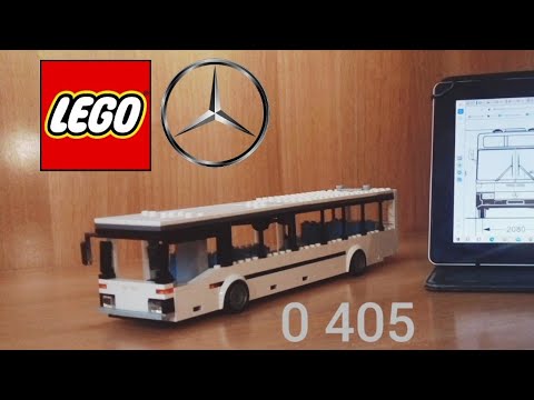 Собираю из LEGO Mercedes benz 0 405 #Lego #ютубер18 #LEGO #8wide - YouTube