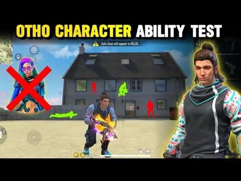 NEW CHARACTER OTHO ABILITY TEST IN FREE FIRE | OTHO CHARACTER SKILL ...
