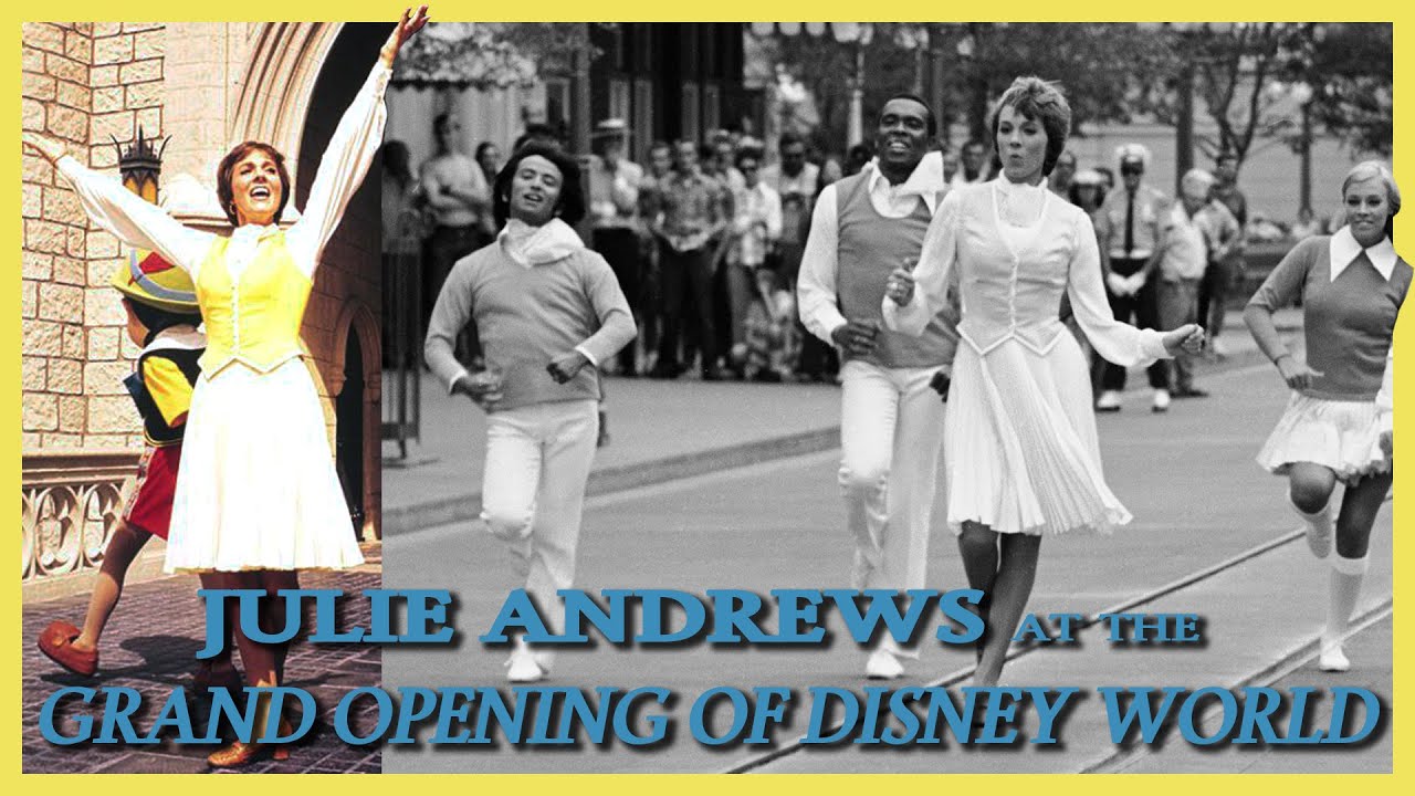 Julie Andrews at The Grand Opening of Walt Disney World (1971) - YouTube