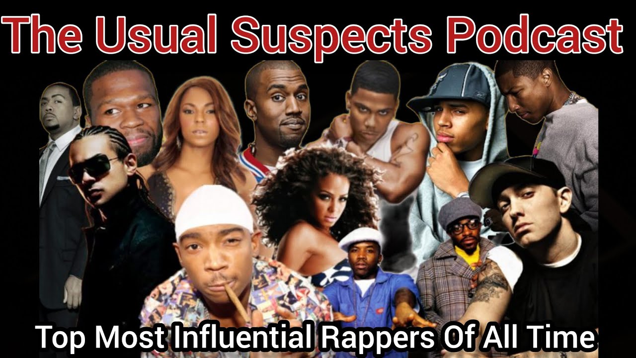 Top 5 Most Influential Rappers Of All Time - YouTube