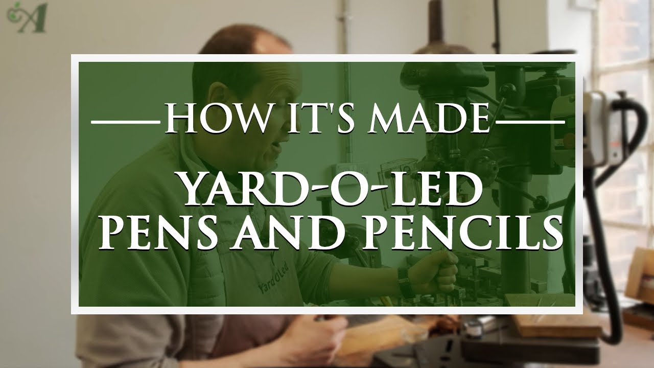Making Of Yard-O-Led Pens & Pencils: Handmade Crafting In The UK ...