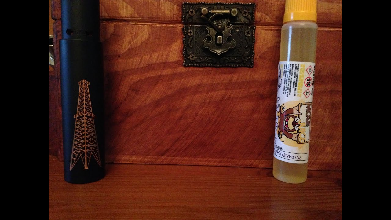Mole Juice Milk Mole Eliquid 2 Minute Vape Review - YouTube