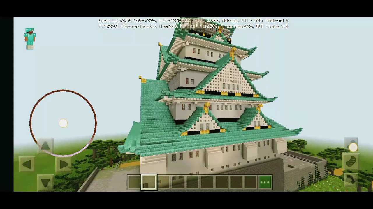 Osaka palace Minecraft _1 - YouTube