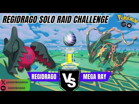 Regidrago VS Mega Rayquaza Solo Raid Challenge on Pokémon GO 👀👊 - YouTube
