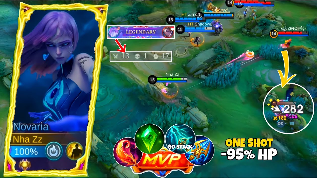I'M RECOMMEN THIS BUILD FOR NOVARIA ONE SHOT -95% HP! NOVARIA INTENSE ...