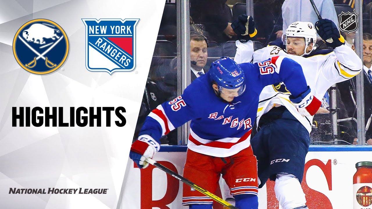 NHL Highlights | Sabres @ Rangers 2/7/20 - YouTube