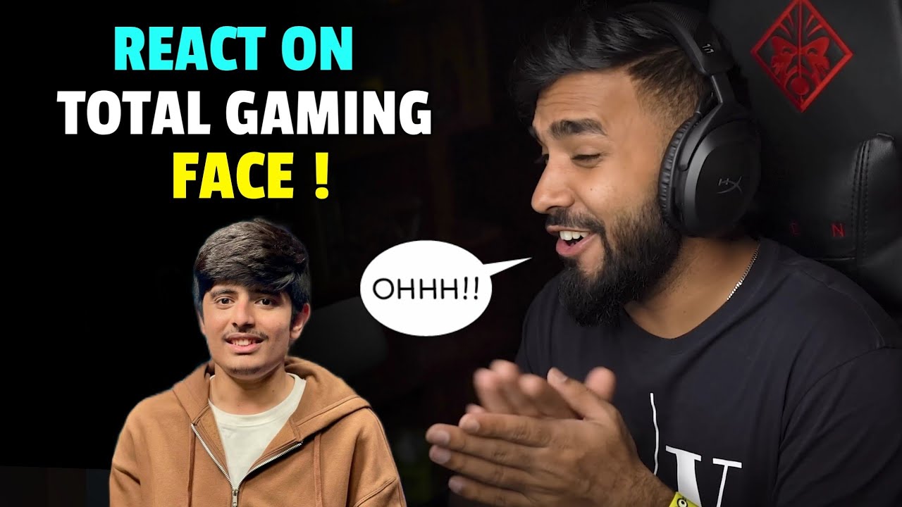 UJJWAL REACT ON TOTAL GAMING FACE REVEAL | TECHNO GAMERZ REACT ON ...