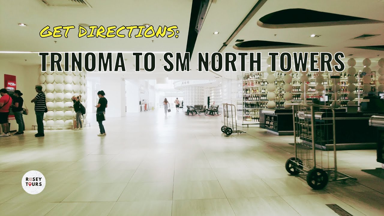 Crossing Inside from TriNoma to SM North EDSA North Towers - YouTube