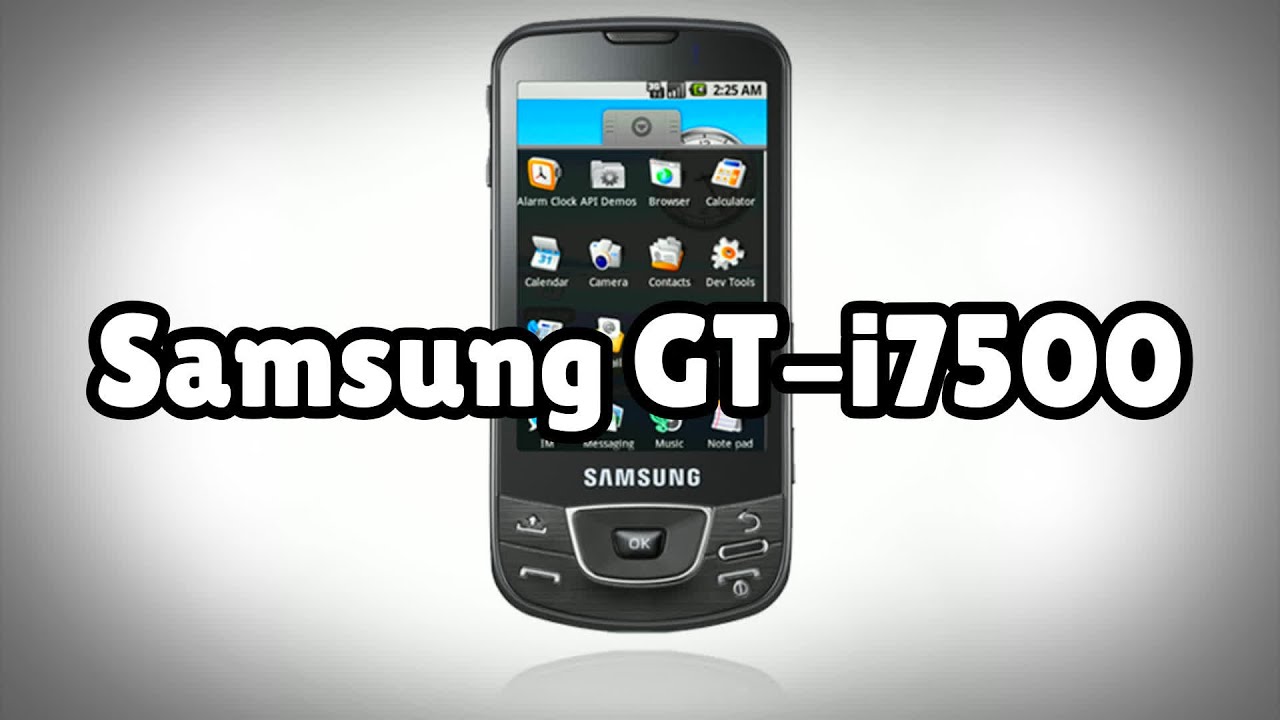 Photos of the Samsung GT-i7500 | Not A Review! - YouTube