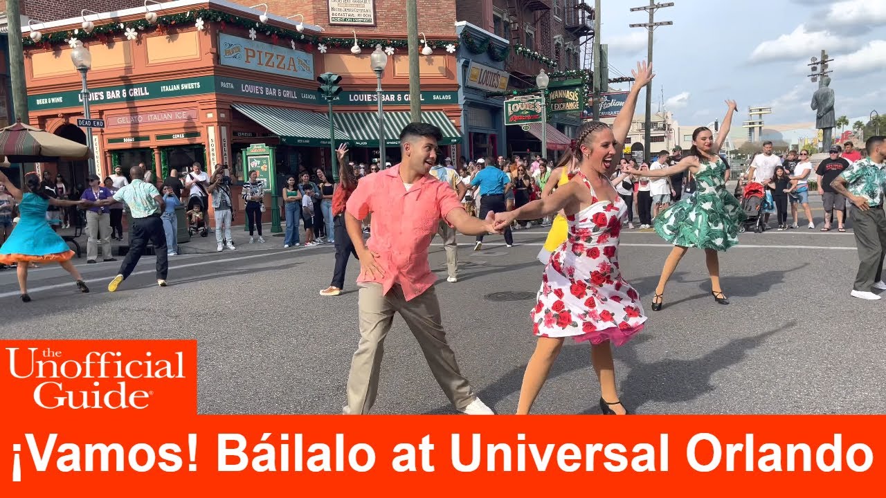 ¡Vamos! – Báilalo dance show at Universal Studios Florida 4K - YouTube