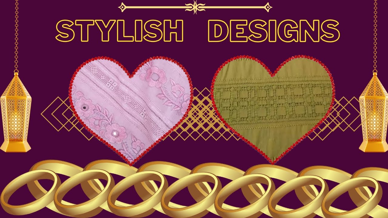 Ladies Tarkashi Design || Hand Embroidery Designs For Dresses ...