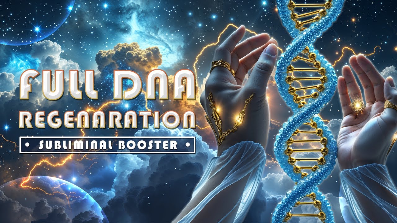 Full DNA Regeneration Subliminal Booster Heal Cells, Rejuvenate Body ...