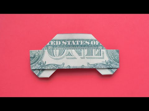 Nice MONEY CAR | Easy Dollar Origami | Gift for Everyone | Tutorial DIY by NProkuda