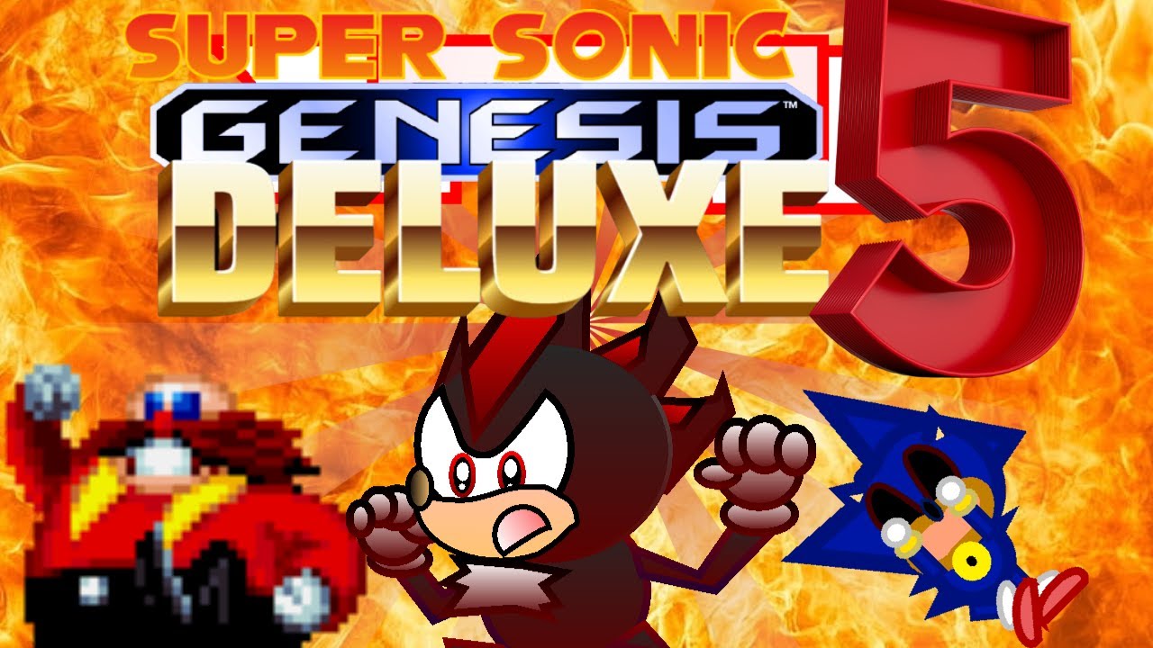 Sonic Scratch Game - Super Sonic Genesis 5 Deluxe Trailer! - YouTube