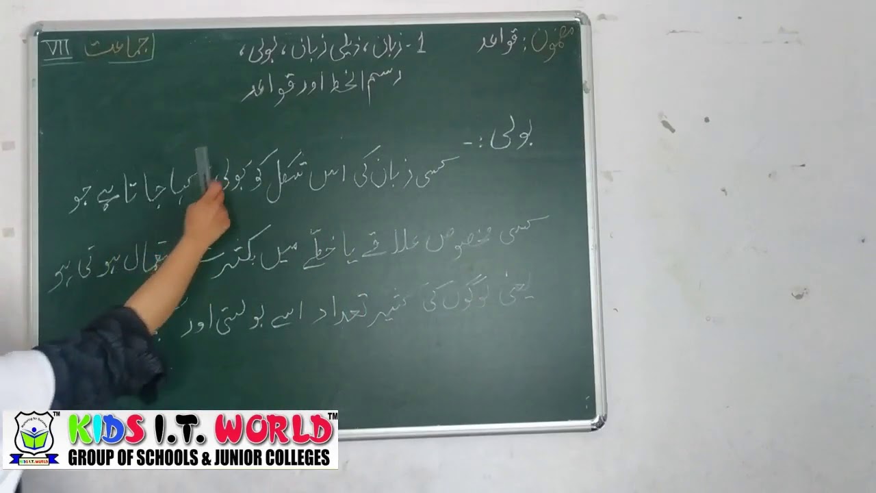 Chapter 1 Zabaan Zeli Zabaan Boli Rasmul Khat Aur Khawayed Lafz ya ...