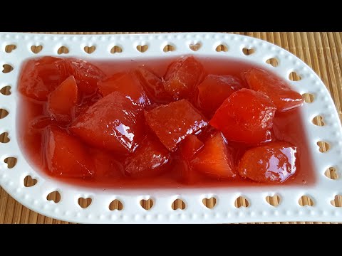 GIDA BOYASI YOK DÜDÜKLÜ TENCEREDE HIZLI VE PRATİK AYVA REÇELİ NASIL YAPILIR ?