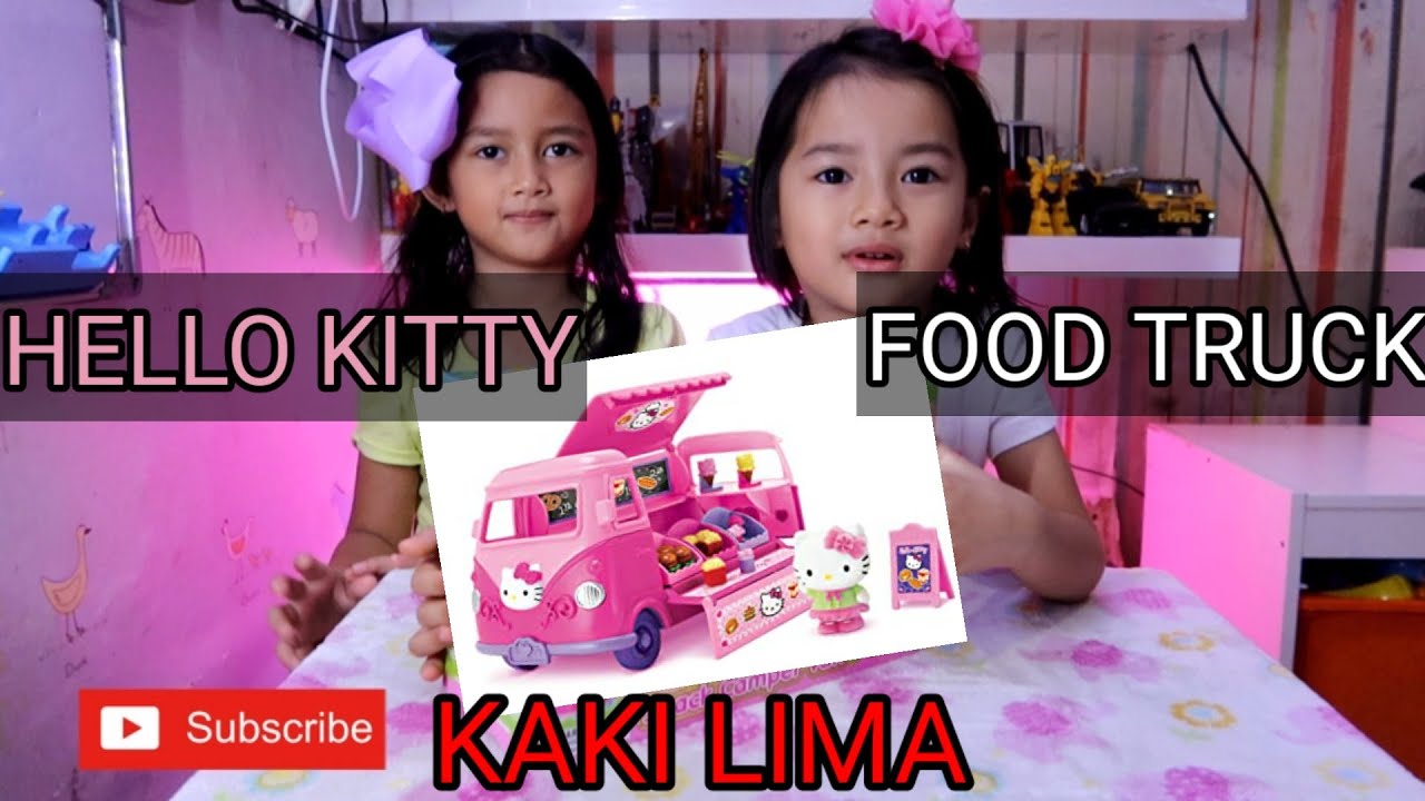 Review hello kitty town snack camper van di indonesia - YouTube