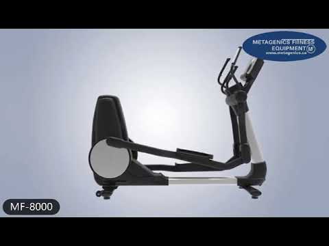 Commercial Elliptical MF 8000 by Metagenics Fitness Inc. - YouTube