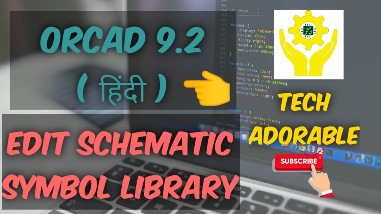 06 How to Edit Symbol library in ORCAD 9 2 - YouTube