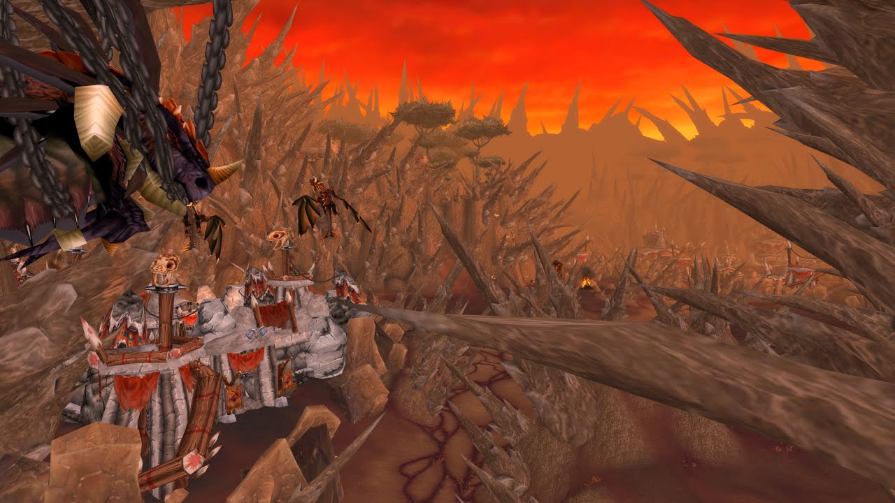 Exploring Blade's Edge Mountains: Ambient Walk in World of Warcraft ...