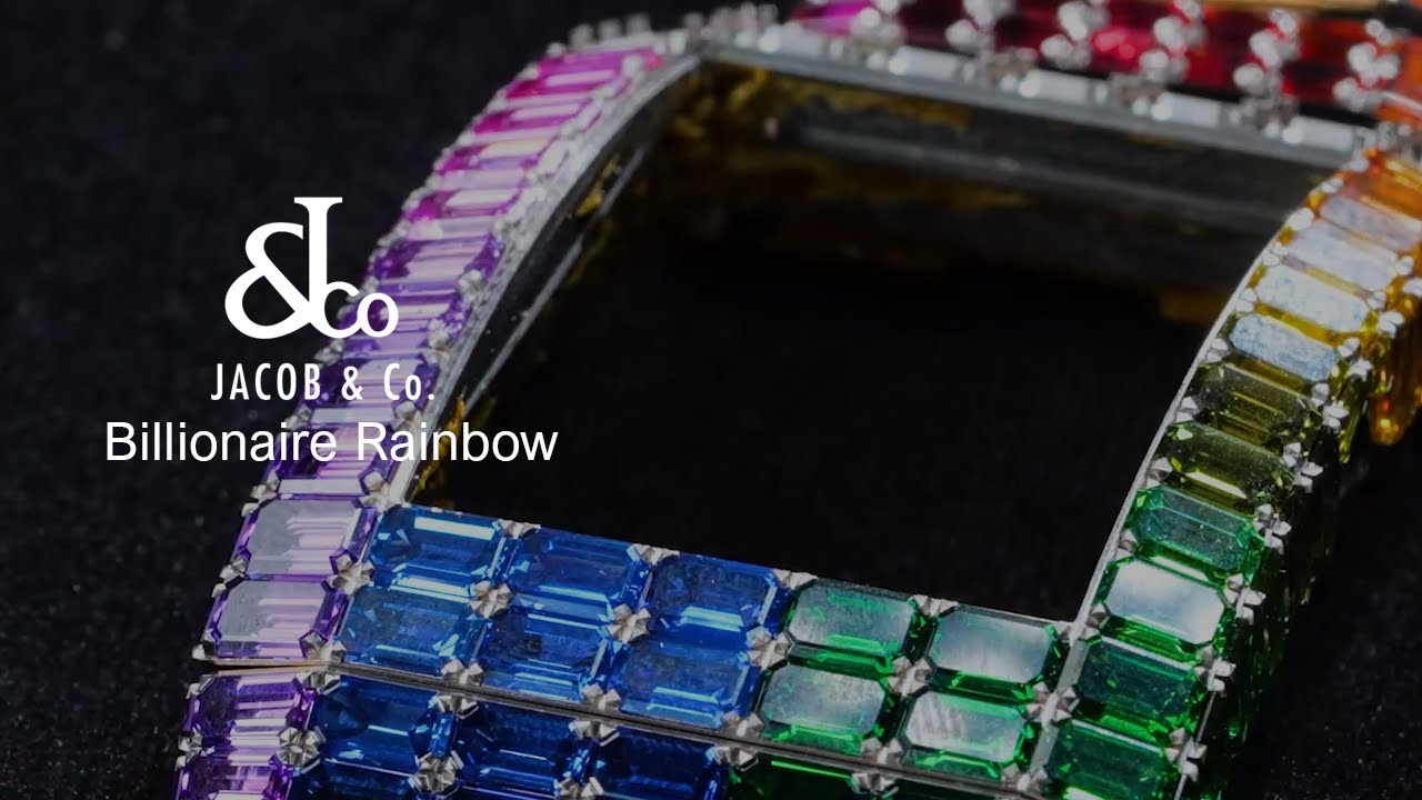 First Look at the The Jacob & Co. Billionaire Rainbow - YouTube