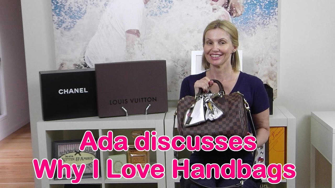 Ada explains Why I love Handbags -- also what is in my handbag - YouTube