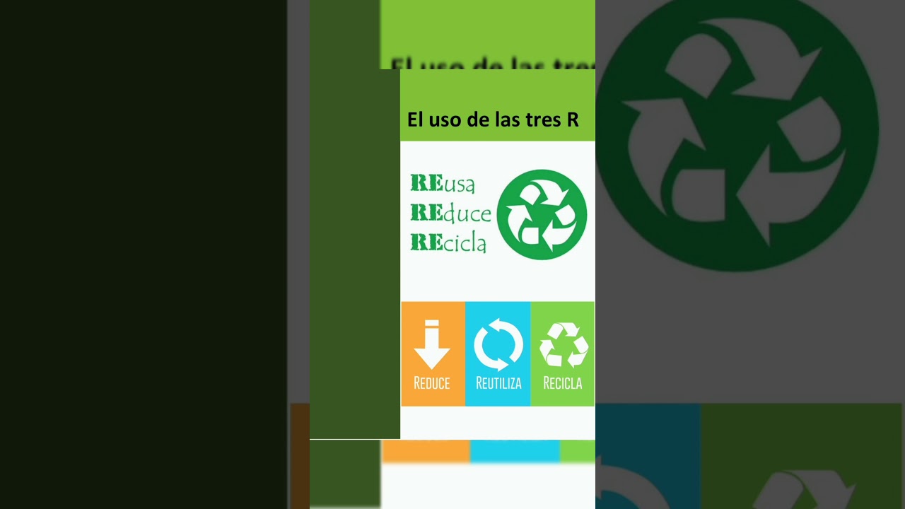 uso de las 3 R - YouTube