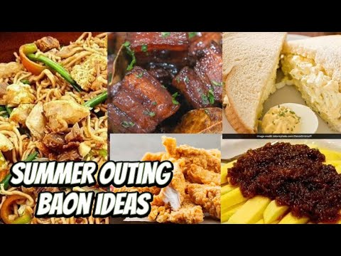SUMMER OUTING BAON IDEAS - YouTube