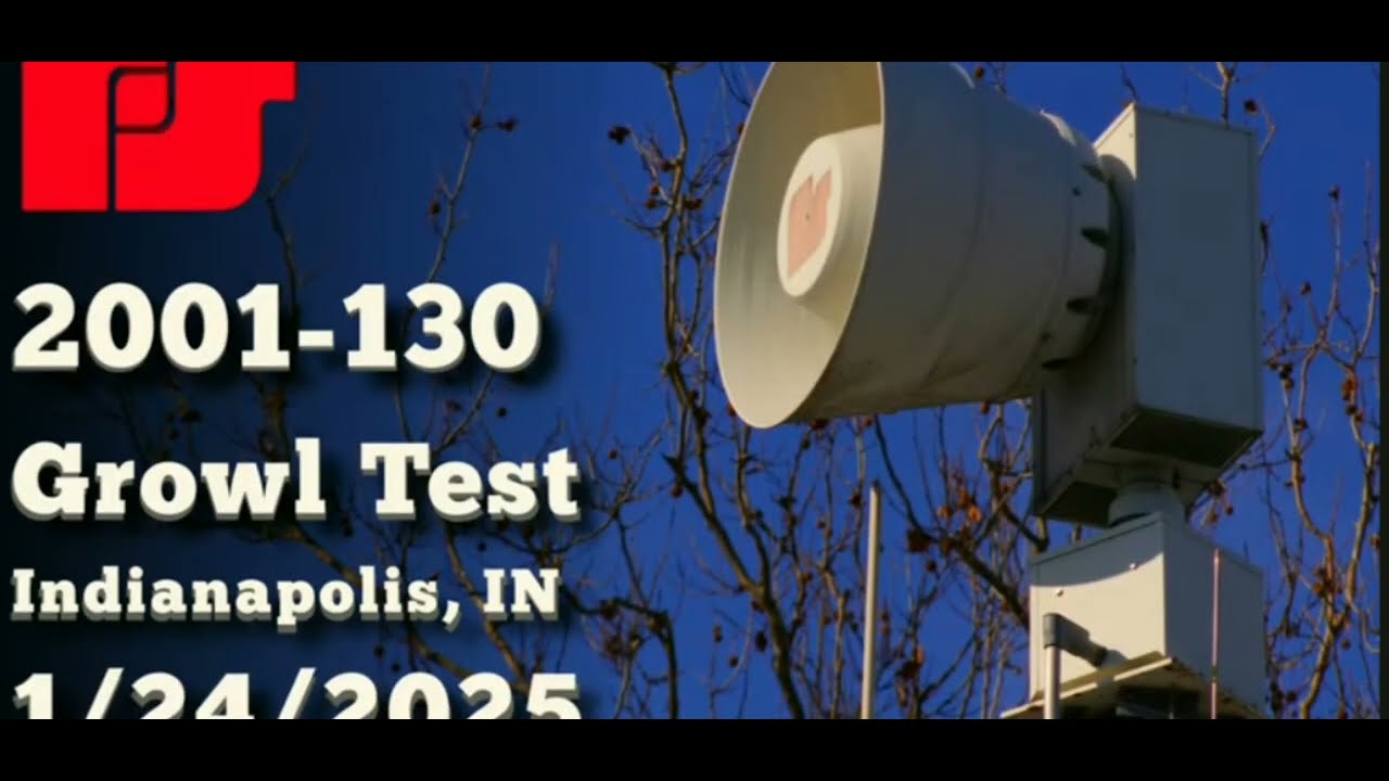 2001-130 growl test Indianapolis,IN - YouTube