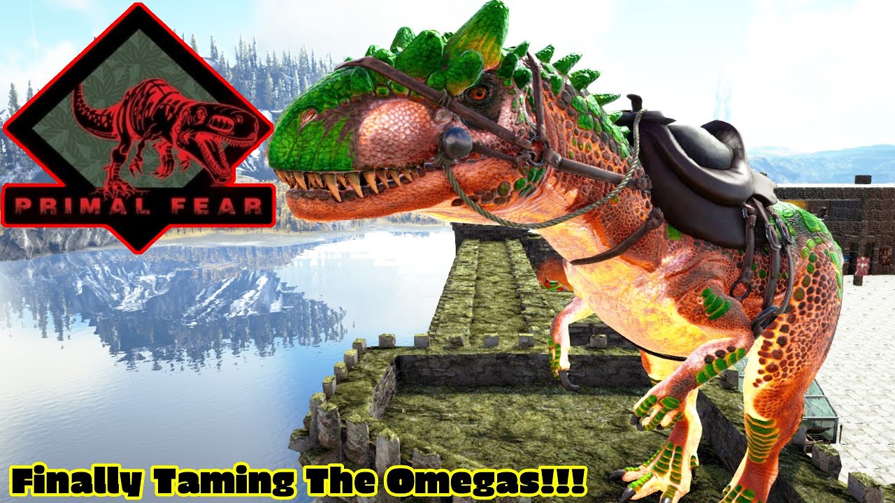Taming The Omegas For Eggs And Kibble! Ark Primal Fear Part 11 - YouTube