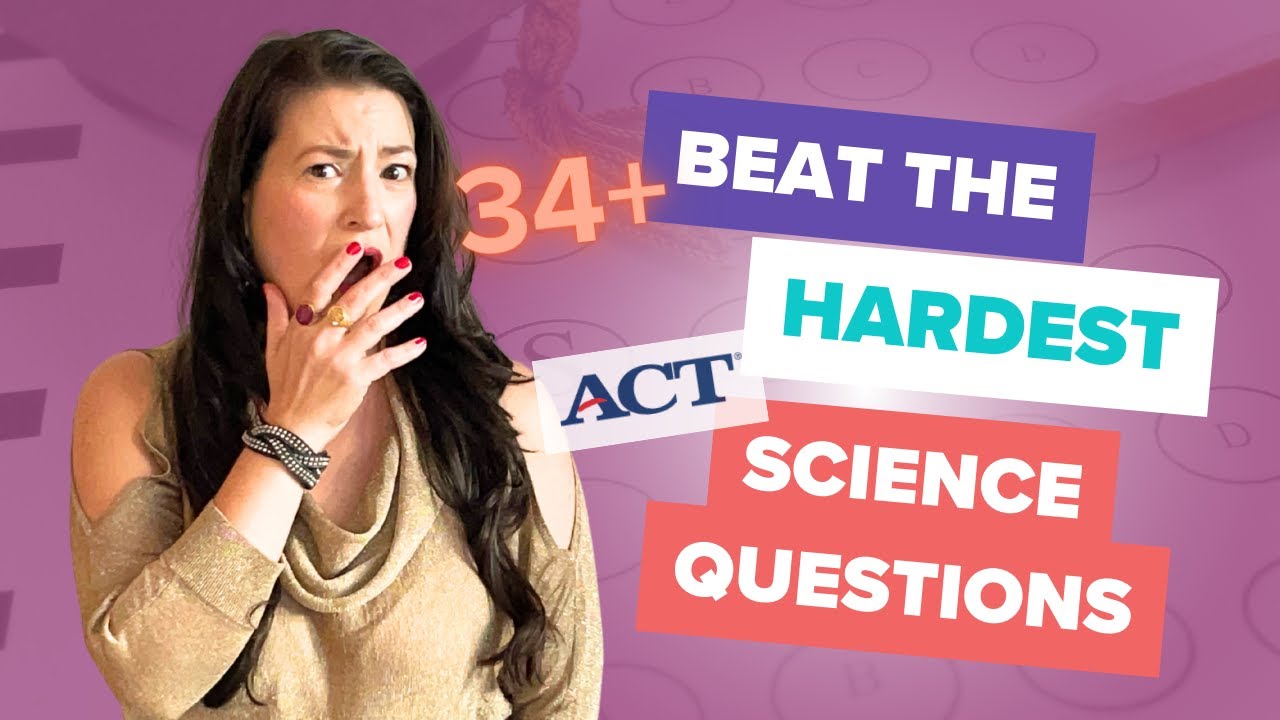 How to Outsmart the Hardest ACT Science Questions | The "Fork" Question ...