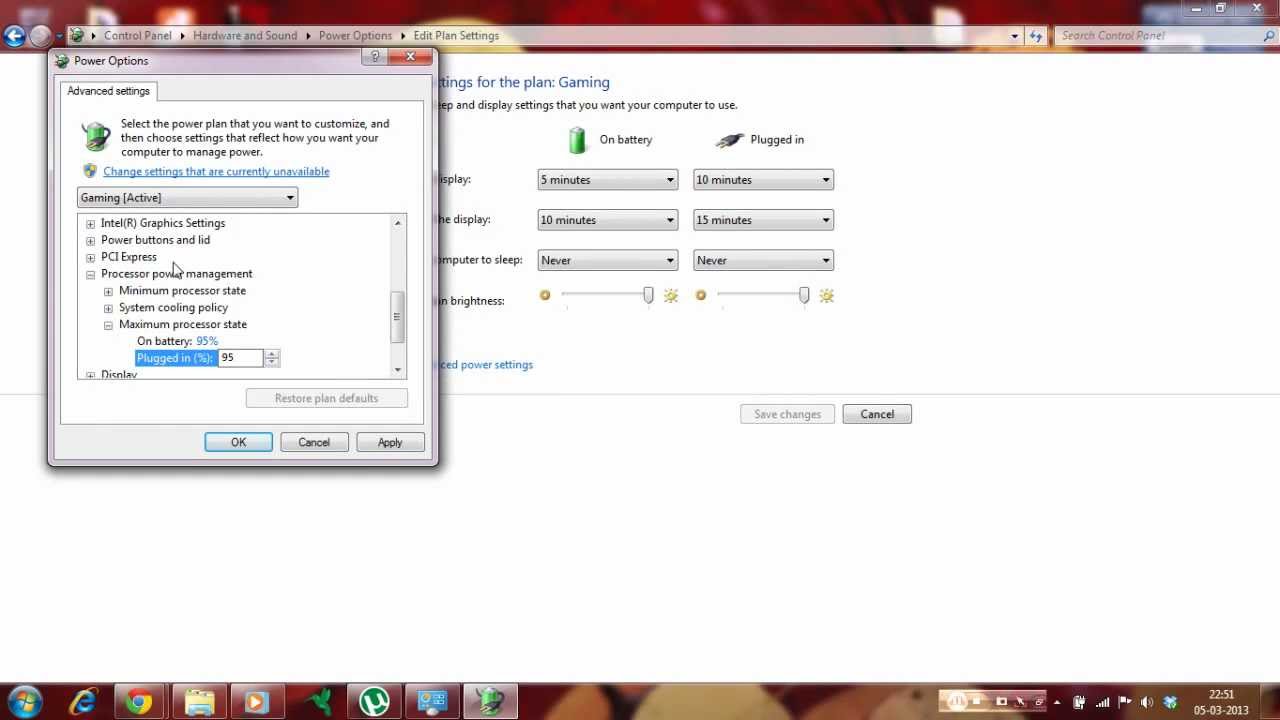 ASUS K55VM Power Management - YouTube