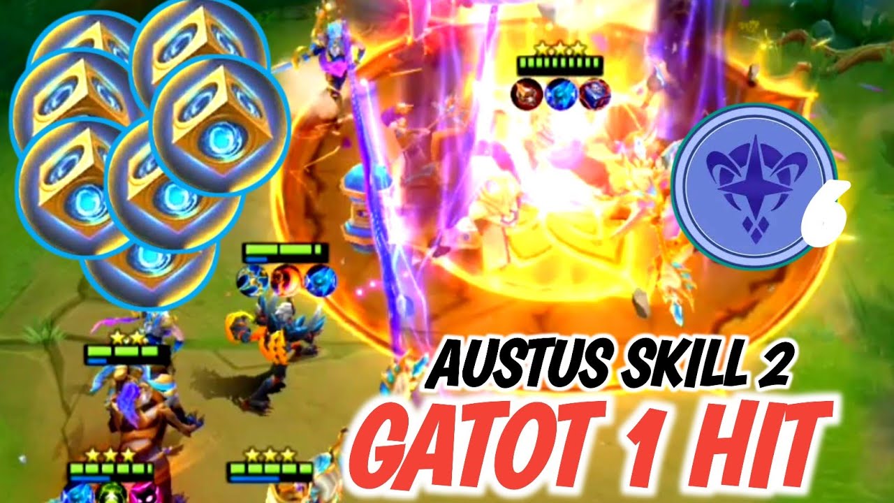 AUSTUS SKILL 2 GATOT 1 HIT!! TRICK JITU AUSTUS SKILL2 PASTI AUTO ...