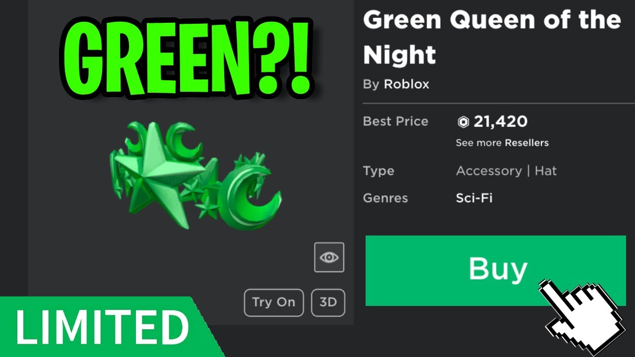 The GREEN QUEEN OF THE NIGHT Went LIMITED - YouTube