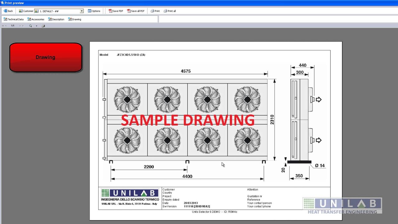 UNILAB UNITS SELECTOR: example of Select Unit and Verify Single Unit ...
