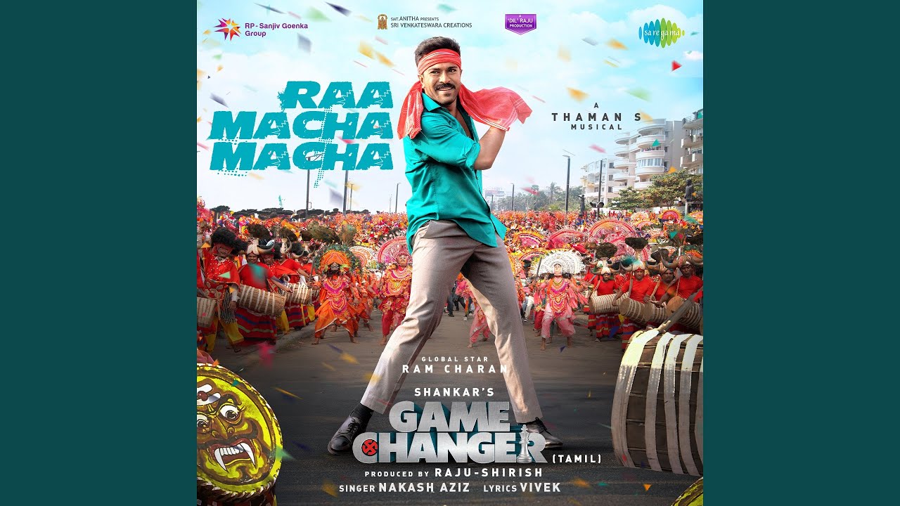 Raa Macha Macha (From "Game Changer") (Tamil) - YouTube