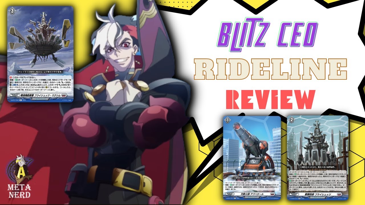 Brandt Gate "Blitz" Mechanic Review - Cardfight!! Vanguard Overdress ...