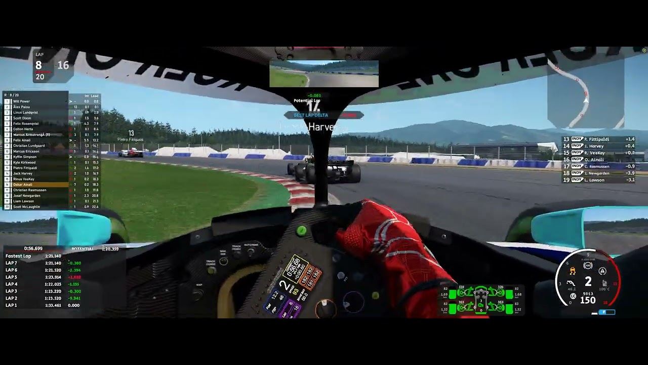 Indycar 2024 Custom Championship Automobilista 2 | R 8/16 Red Bull Ring ...