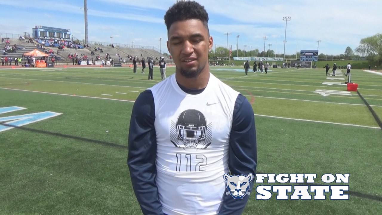 2018 Penn State commit Ricky Slade at the Nike Opening D.C. Regional ...