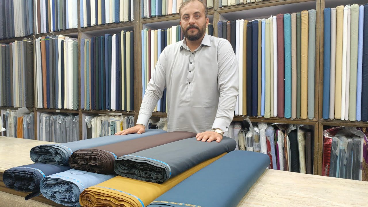 Gents' Pant Coat Fabric Tropical Stuff New Collection Restock Wholesale ...